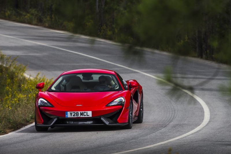 McLaren 540C technical specifications and fuel economy